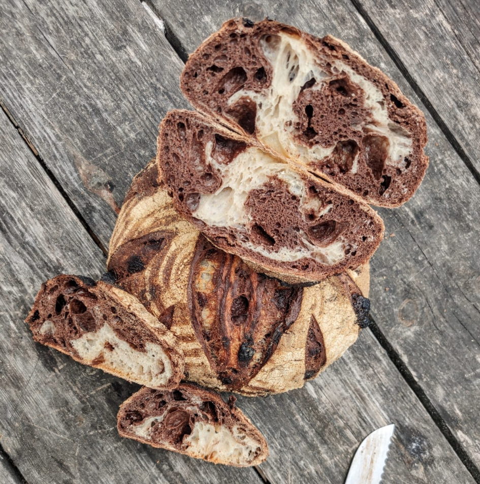 RECIPE & MEDIA: CHOCLATE MARMOLADE BREAD - Double Dought (ENGLISH ...